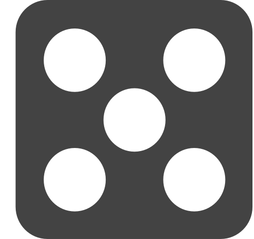 Free Dice Five Glyph icon | Free SVG, EPS, PSD & PNG Icons | Icon Vulture